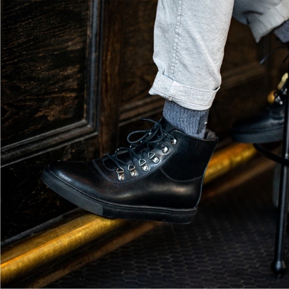 Helm | Shoes | Helm The Charlie Onyx Boot Black Size 8 | Poshmark